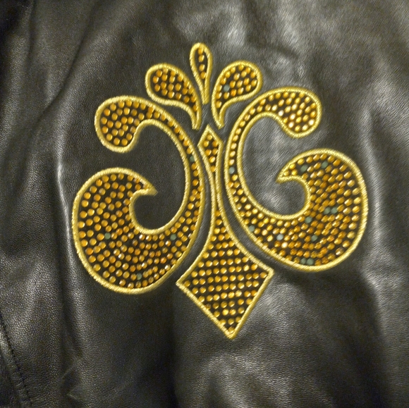 Dereon | Jackets & Coats | Beyonces Line House Of Dereon Leather Jacket ...